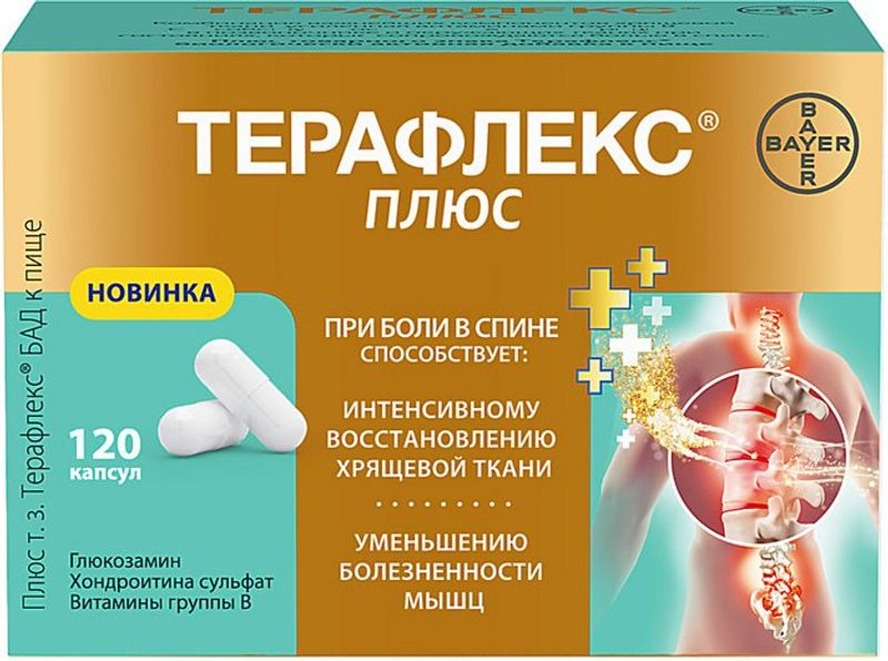 Терафлекс плюс капсулы 120 шт. купить по цене от 2659 руб в Москве ...