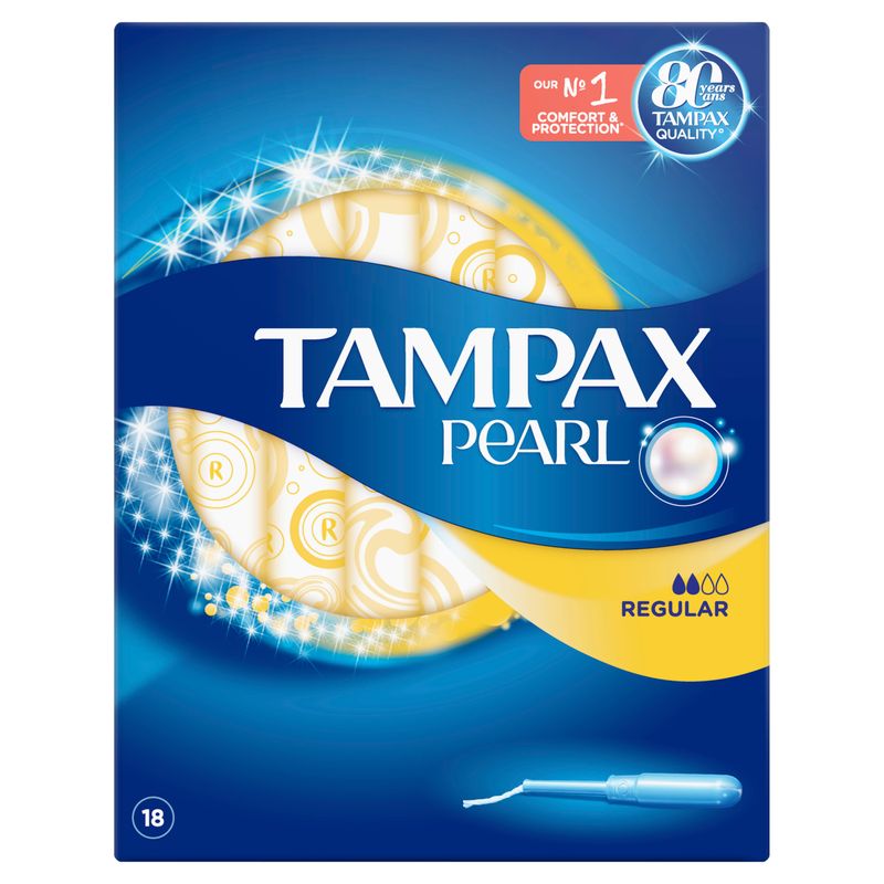 Tampax pearl regular tampons store