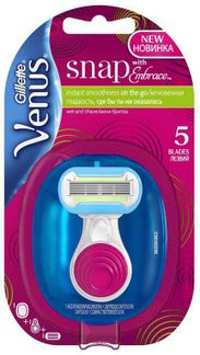 Жиллет венус эмбрейс снап станок компактный + 1 кассета procter ...